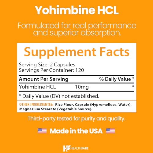 yohimbe supplement for increased energy