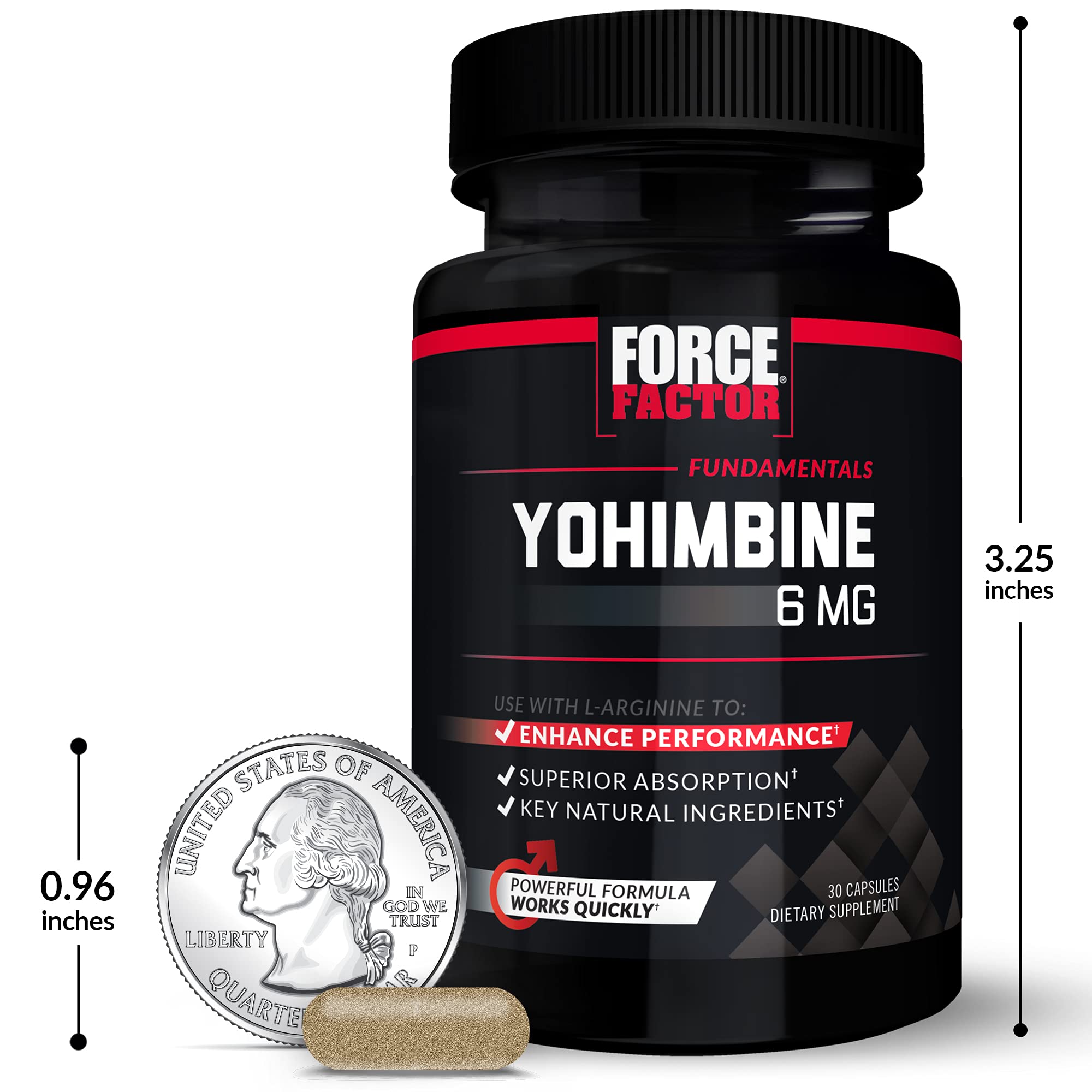 yohimbe supplement with 6mg potency