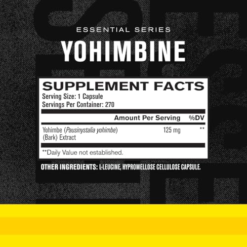 yohimbe supplement with no fillers