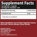 yohimbine capsules for enhanced fat burning