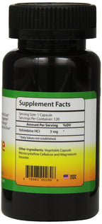 Yohimbine capsules for enhanced performance
