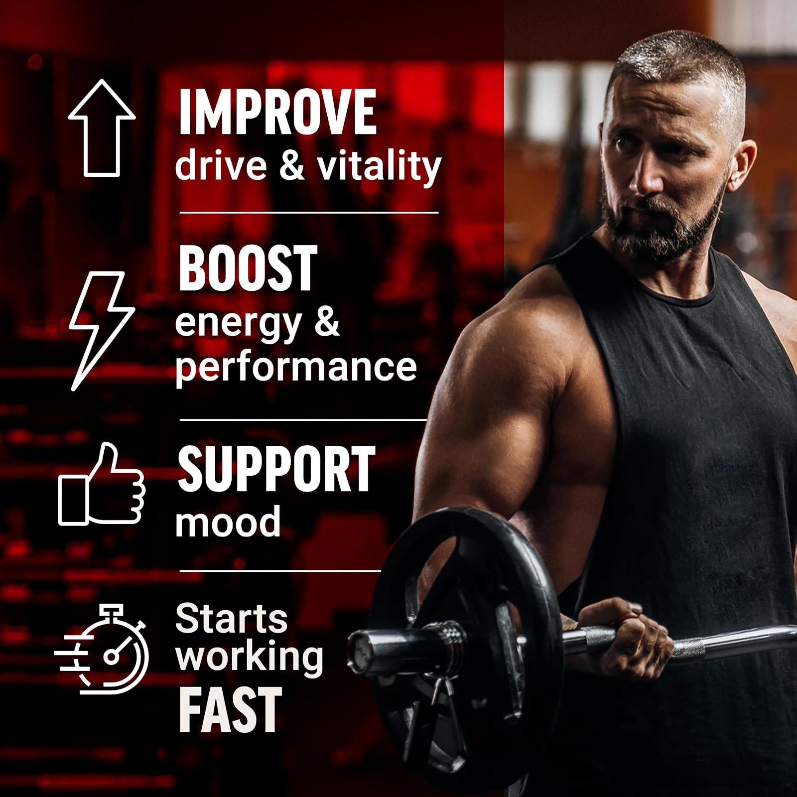 Yohimbine for enhanced energy levels