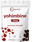 Yohimbine HCL softgels for energy