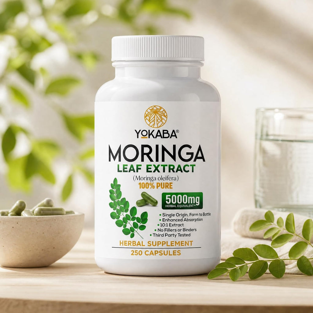 Yokaba Moringa capsules for active lifestyle
