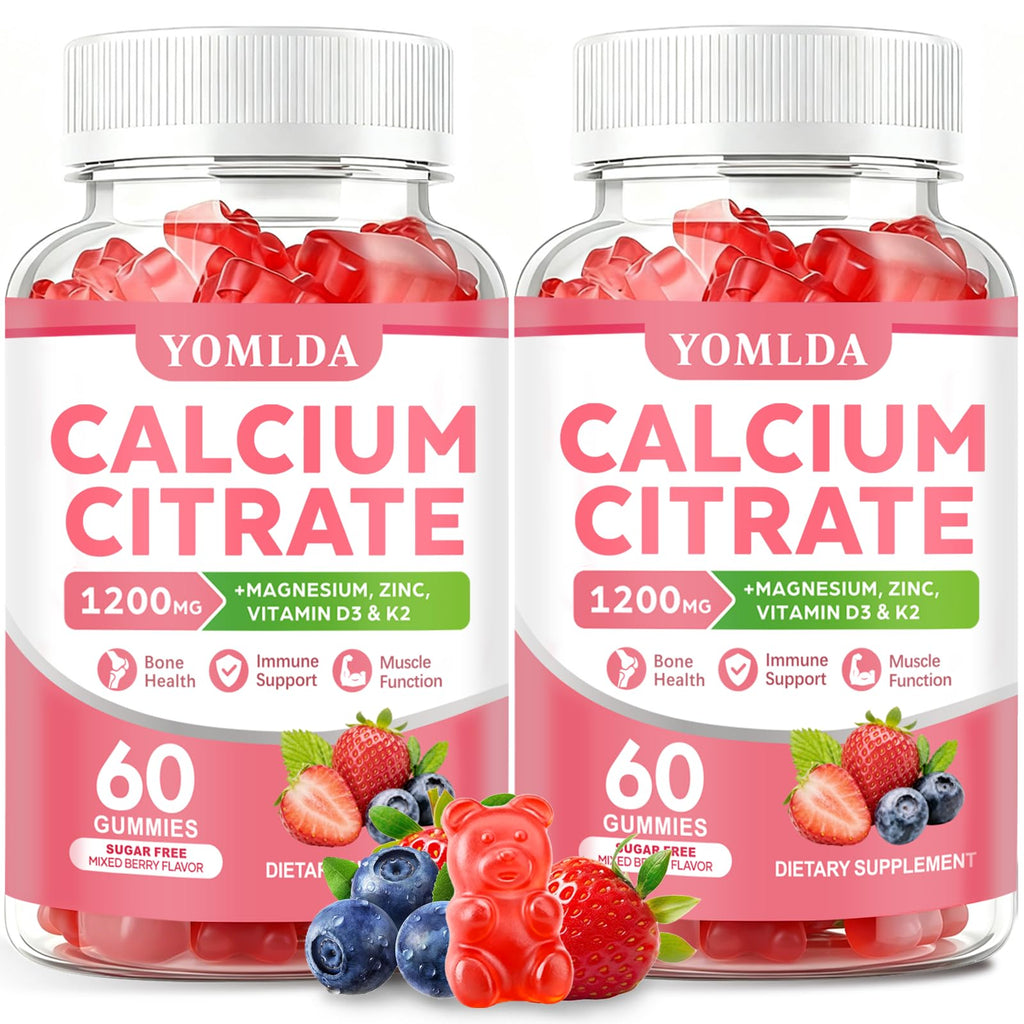 YOMLDA calcium citrate gummies for strong bones