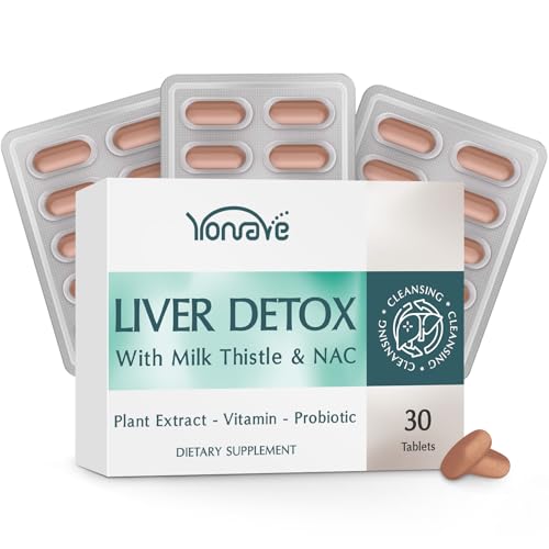 Yonrave liver cleanse detox tablets