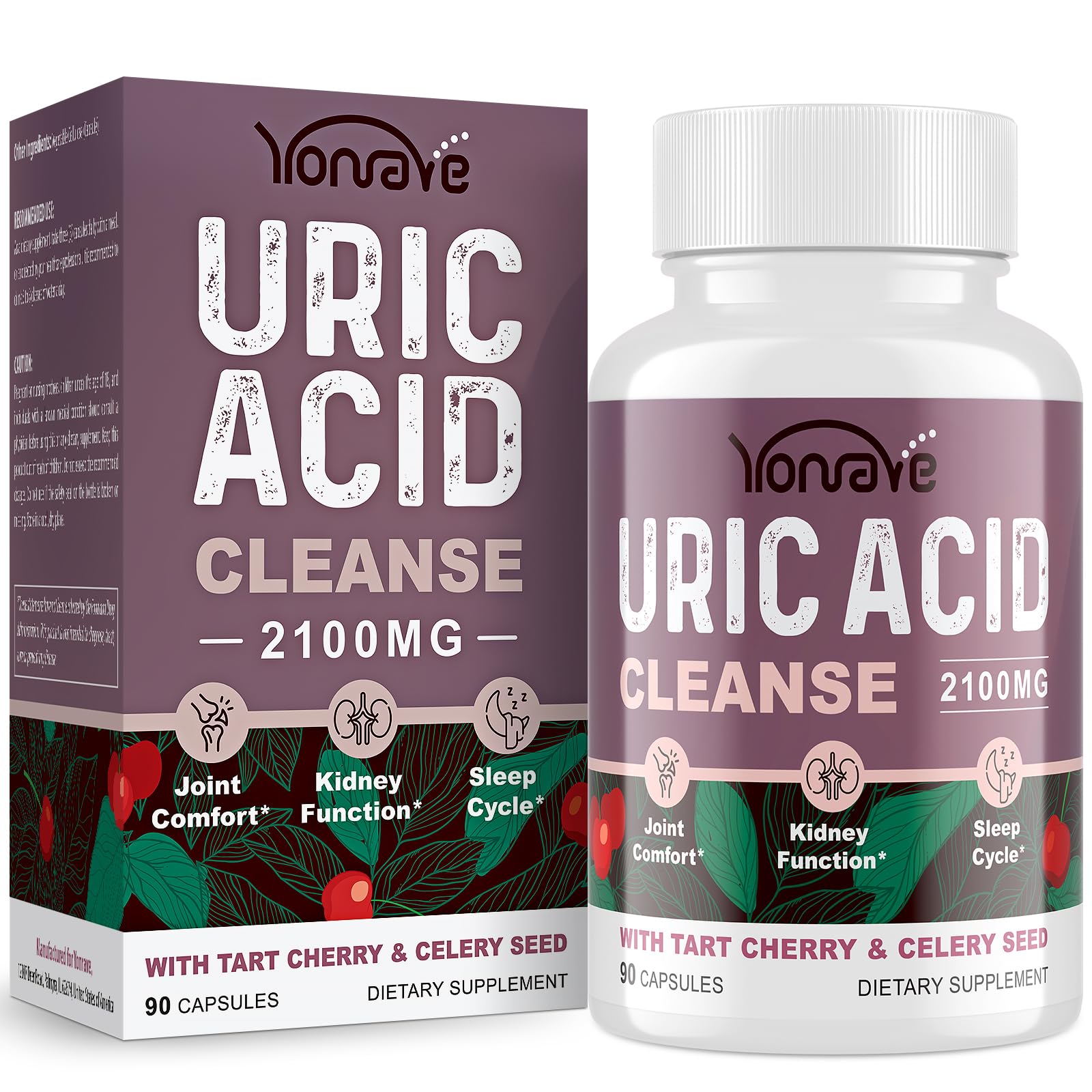 Yonrave Uric Acid Cleanse capsules