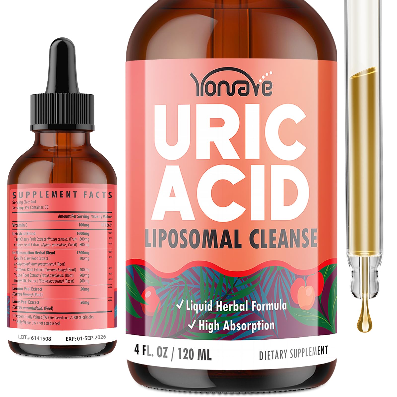 Yonrave uric acid drops benefits
