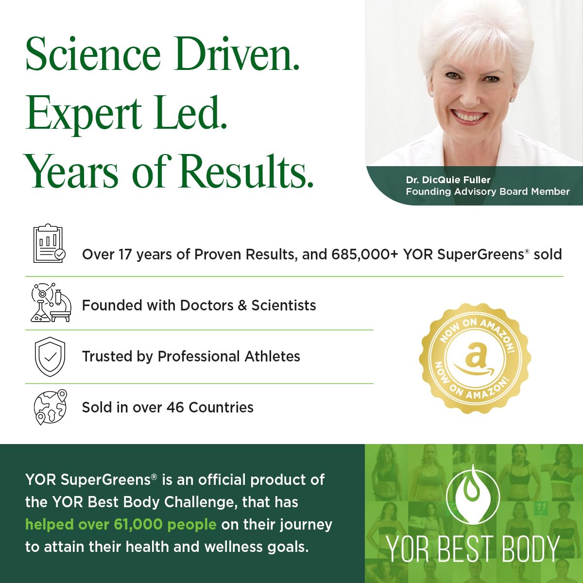 YOR Supergreens for daily energy