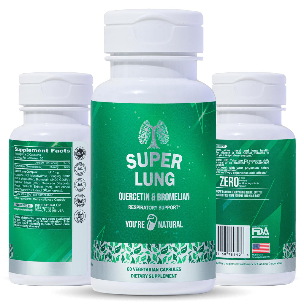 YOU'RE natural lung support supplement
