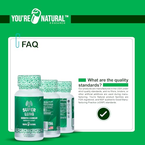 YOU'RE natural vitamins for bronchial support