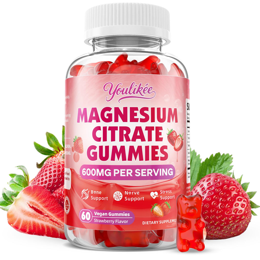 Youlikee magnesium citrate gummies for relaxation