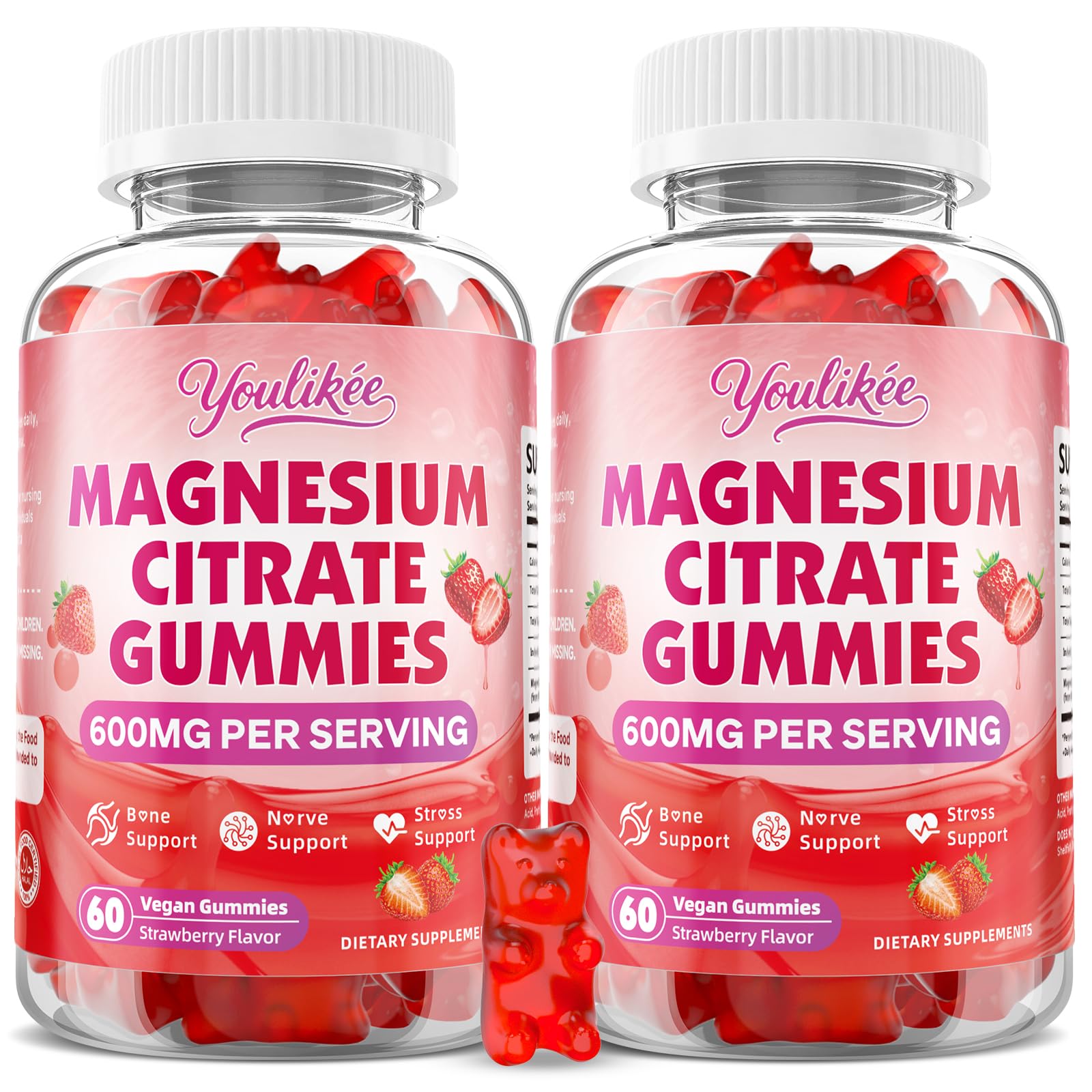 Youlikee magnesium citrate gummies for relaxation