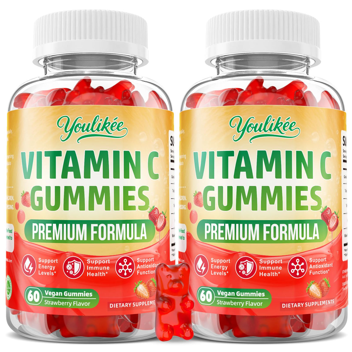 Youlikee Vitamin C gummies for immunity