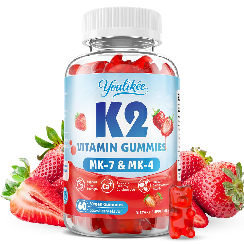 Youlikee Vitamin K2 gummies for bone health