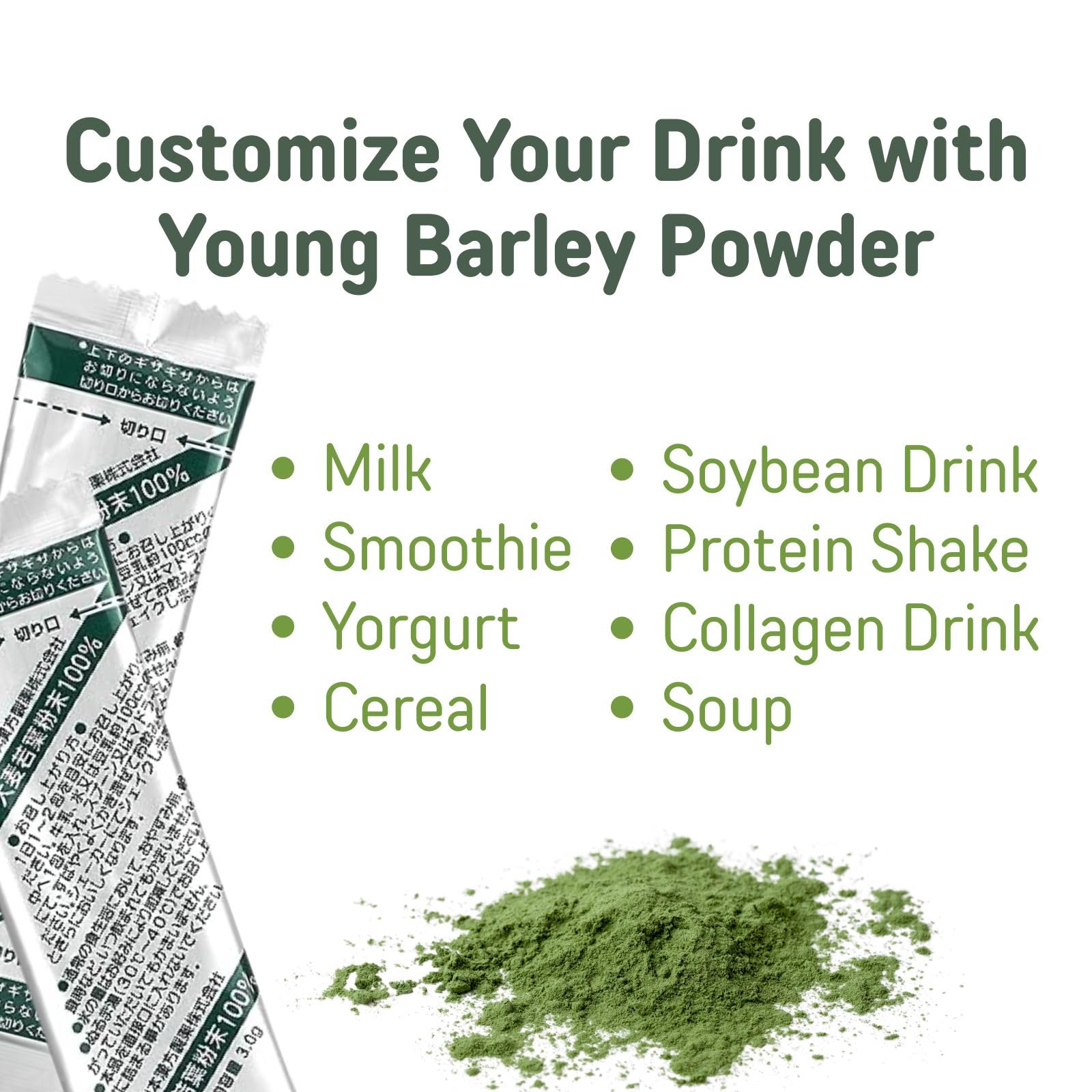 young barley grass for overall wellness