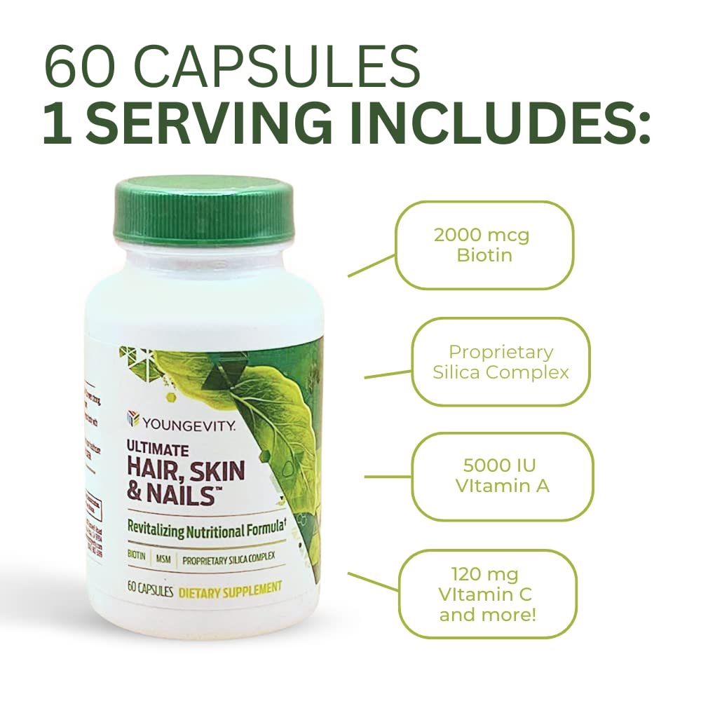 Youngevity biotin 5000 mcg benefits