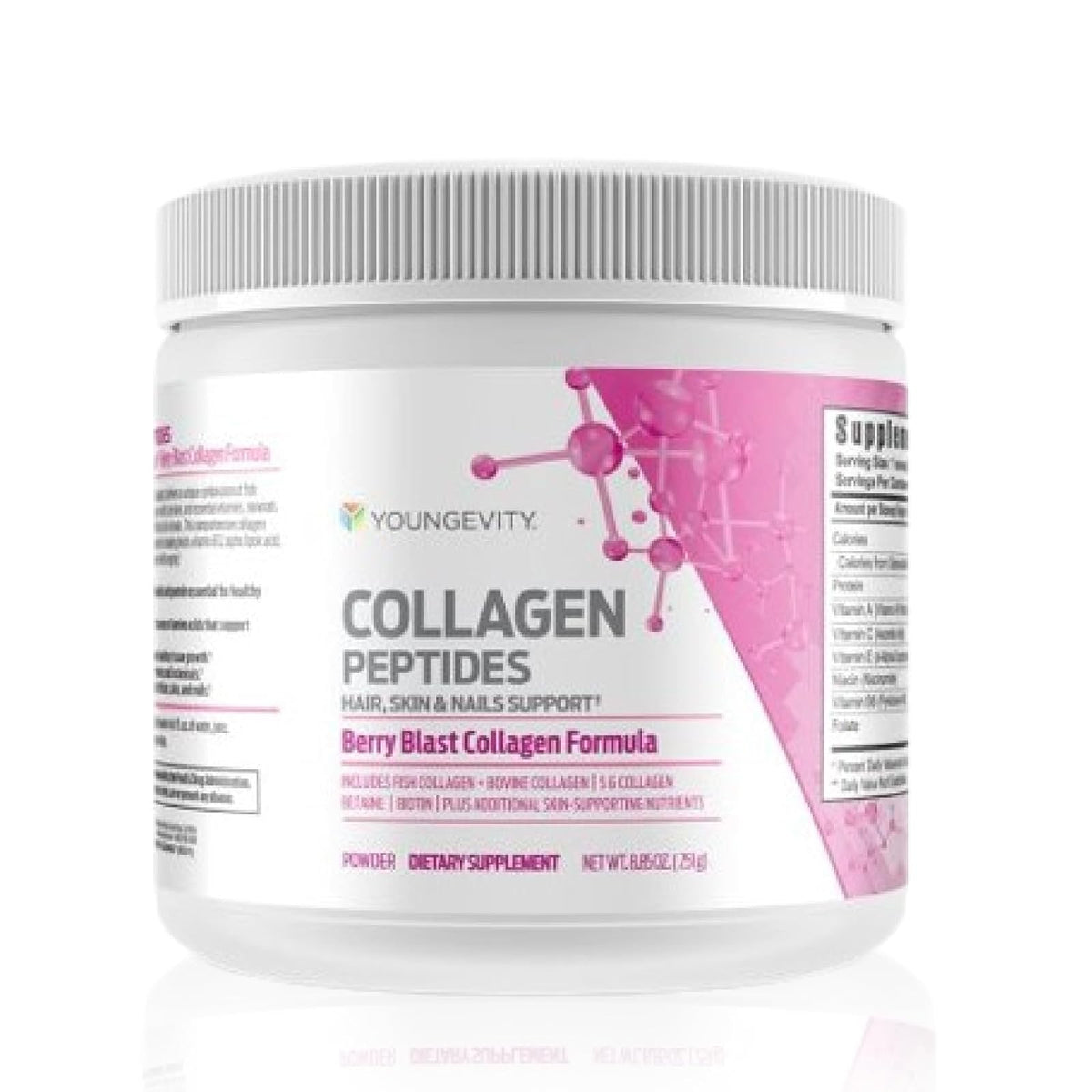 Youngevity collagen peptides for skin