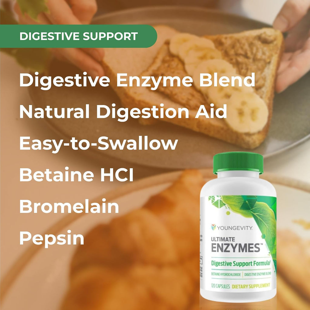 Youngevity enzymes for bloating relief