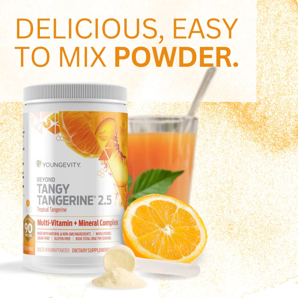 Youngevity multivitamin canisters for convenience