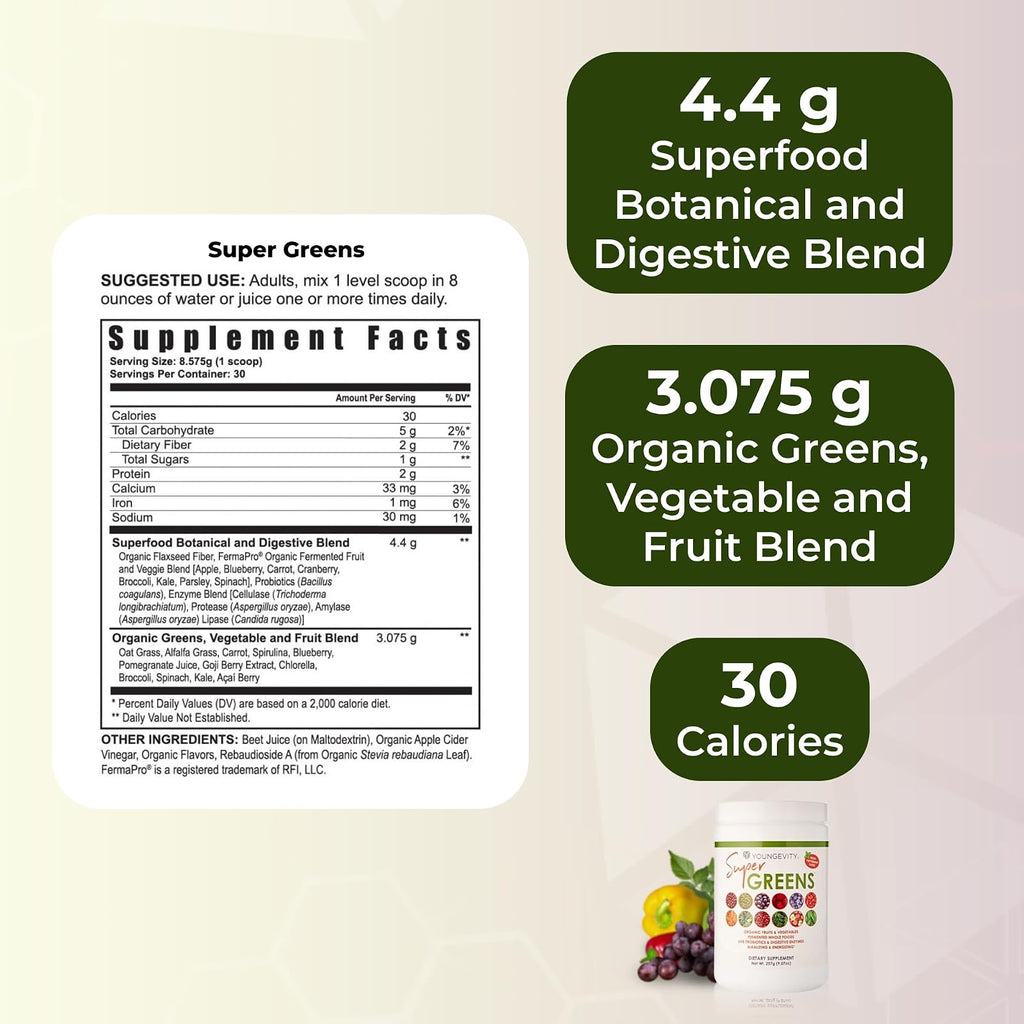 Youngevity Super Greens health supplement