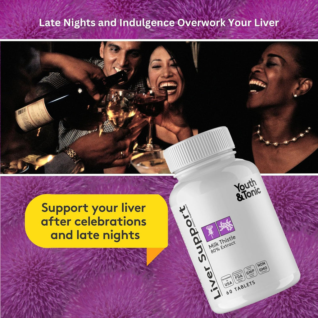 youth and tonic milk thistle capsules