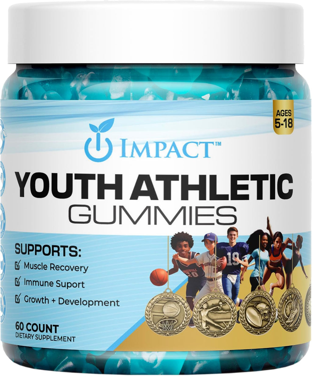 youth athletic multivitamin gummies for kids