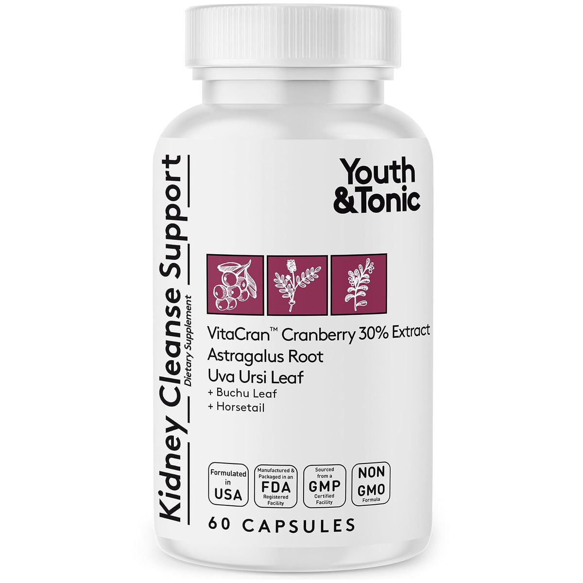 Youth & Tonic cranberry supplement for kids