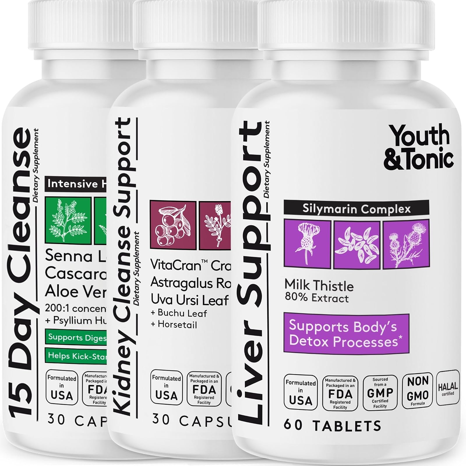 Youth & Tonic detox cleanse benefits
