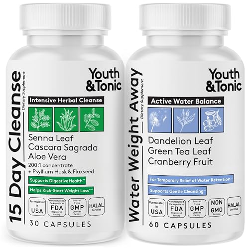 Youth & Tonic detox water pills