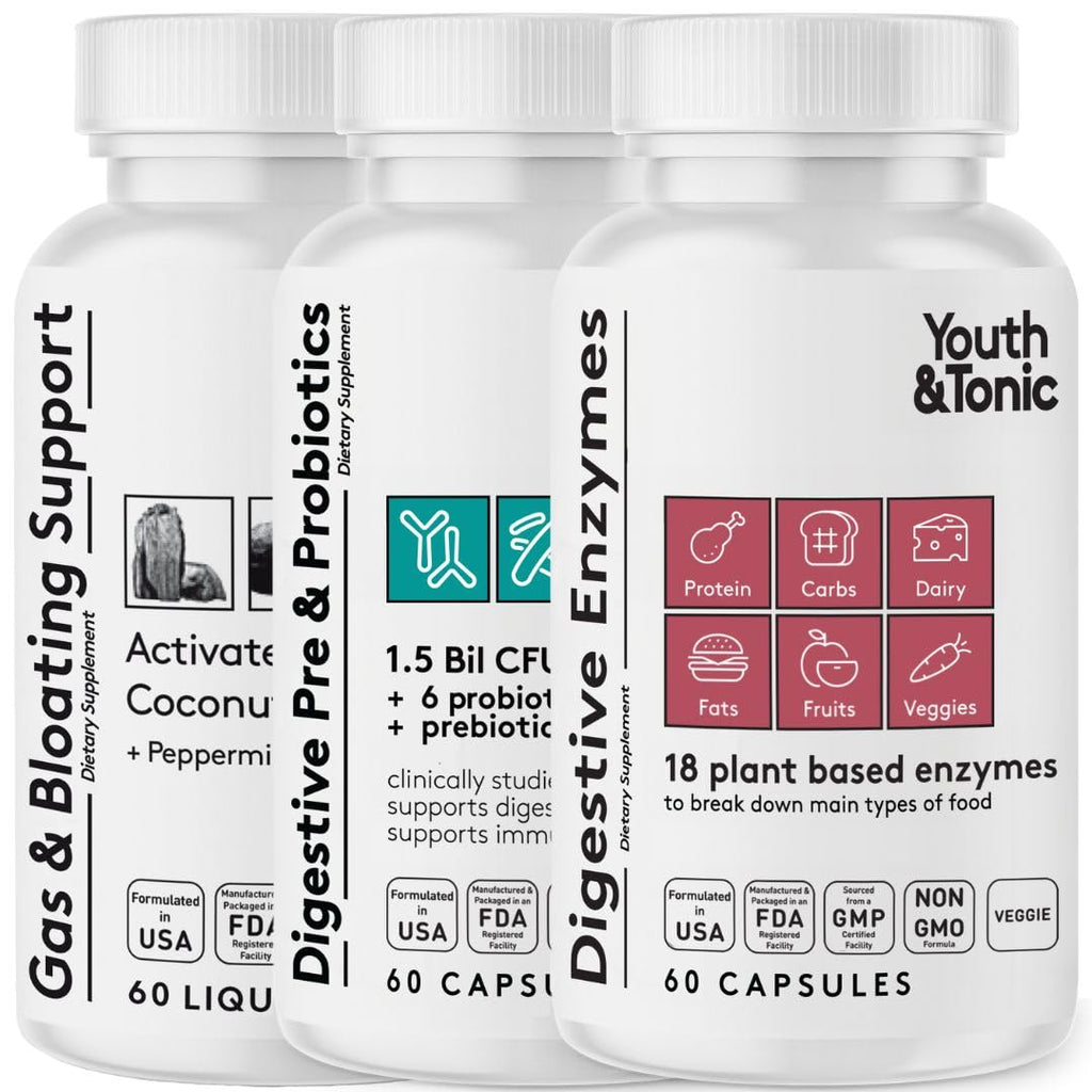 Youth & Tonic digestion support pills