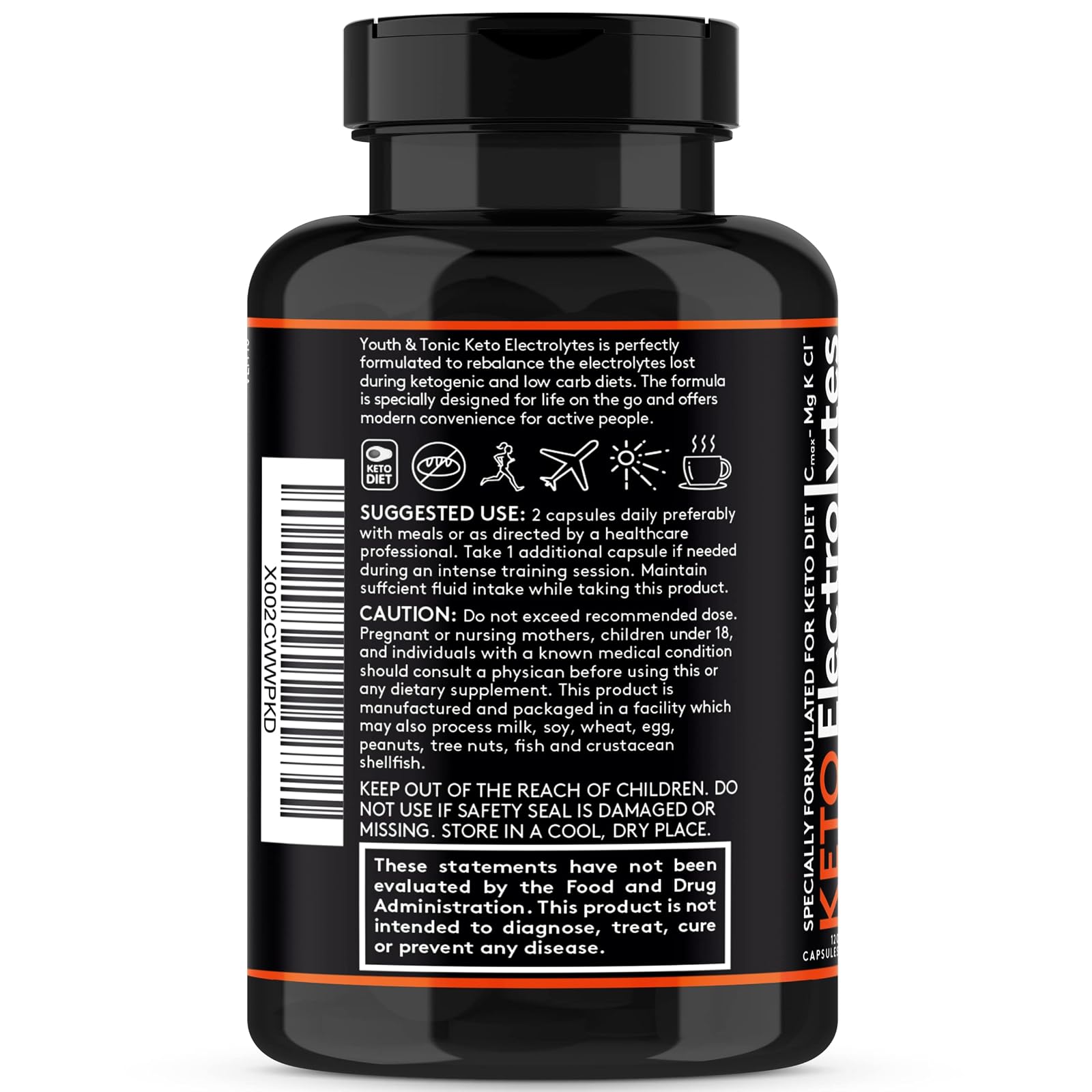Youth & Tonic electrolyte pills for recovery