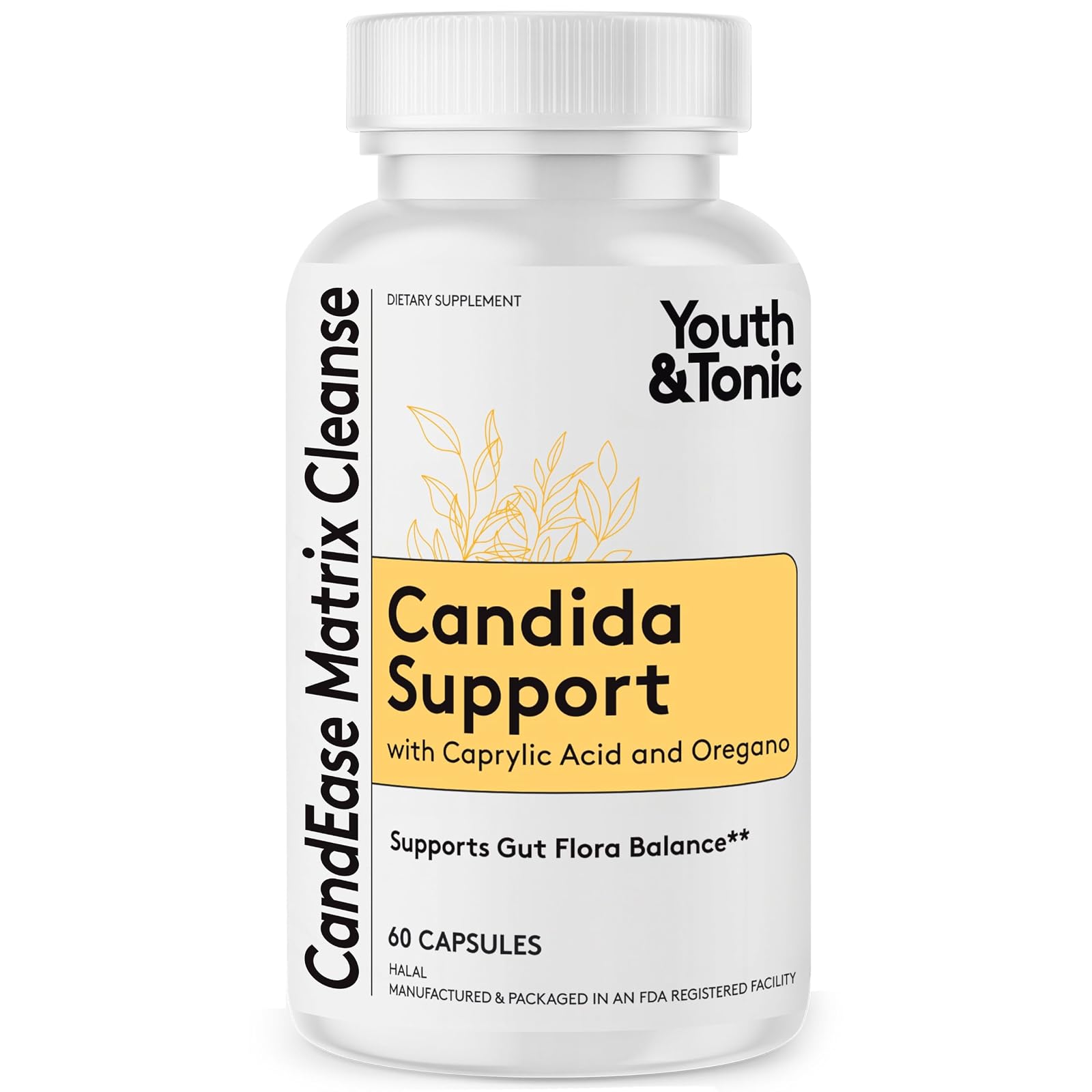 Youth & Tonic oregano oil capsules