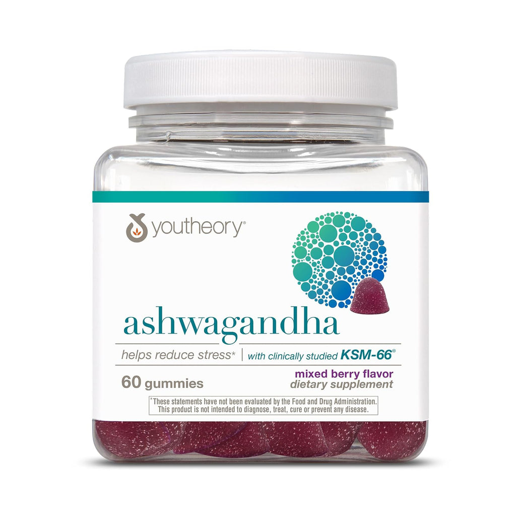 Youtheory Ashwagandha gummy benefits