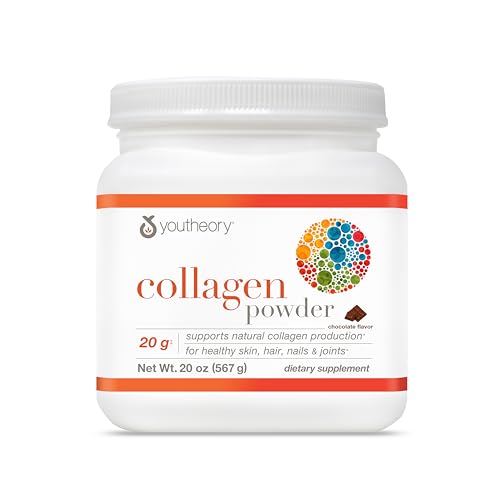 Youtheory collagen powder chocolate flavour