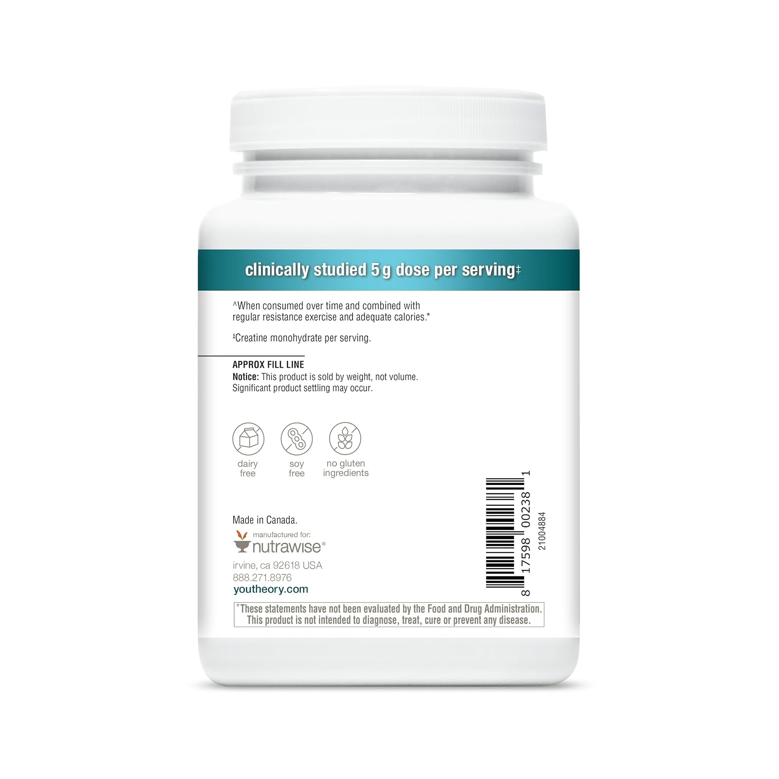 Youtheory creatine for athletic performance