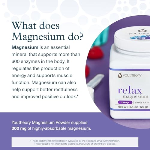 Youtheory magnesium for anxiety management