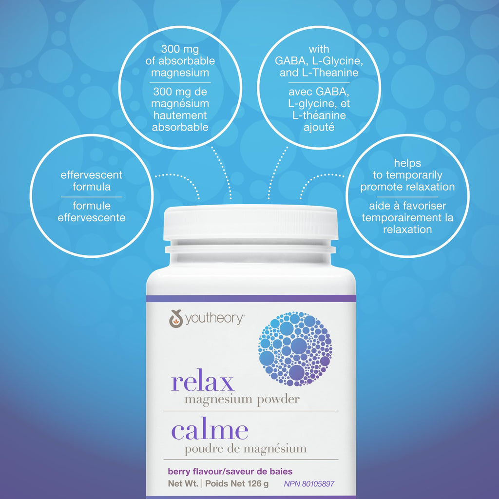 Youtheory magnesium powder for daily wellness
