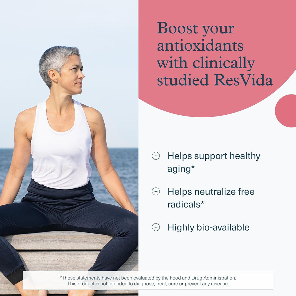 Youtheory Resveratrol supports heart health