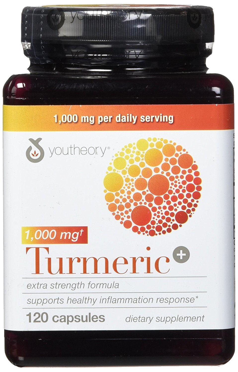 Youtheory turmeric capsules for wellness