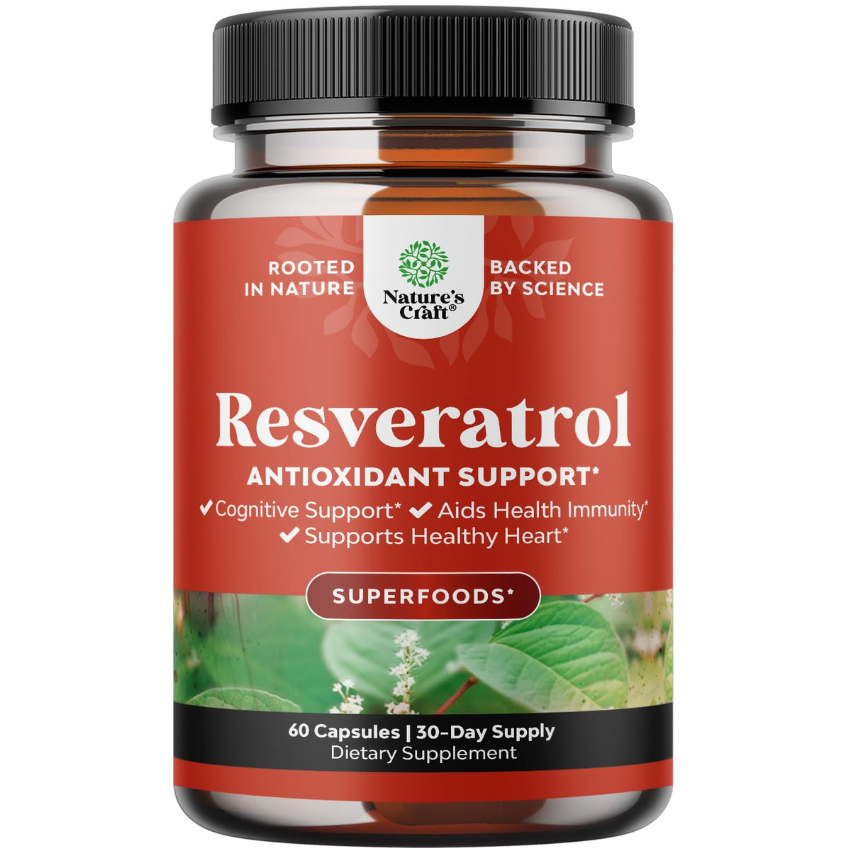Youthful Trans Resveratrol antioxidant capsules