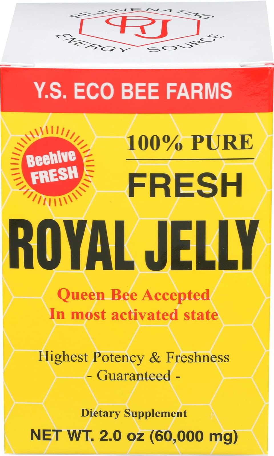YS Eco Bee Farms royal jelly benefits