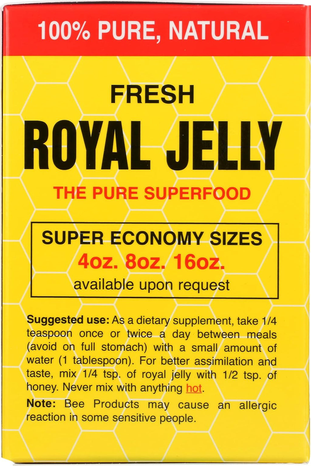 YS Eco Bee Farms superfood choice