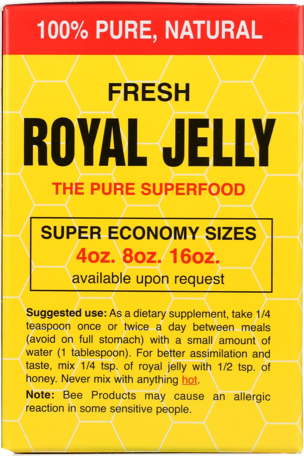 YS Eco Bee Farms superfood choice