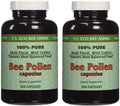 YS Organics bee pollen capsules