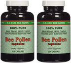 YS Organics bee pollen capsules
