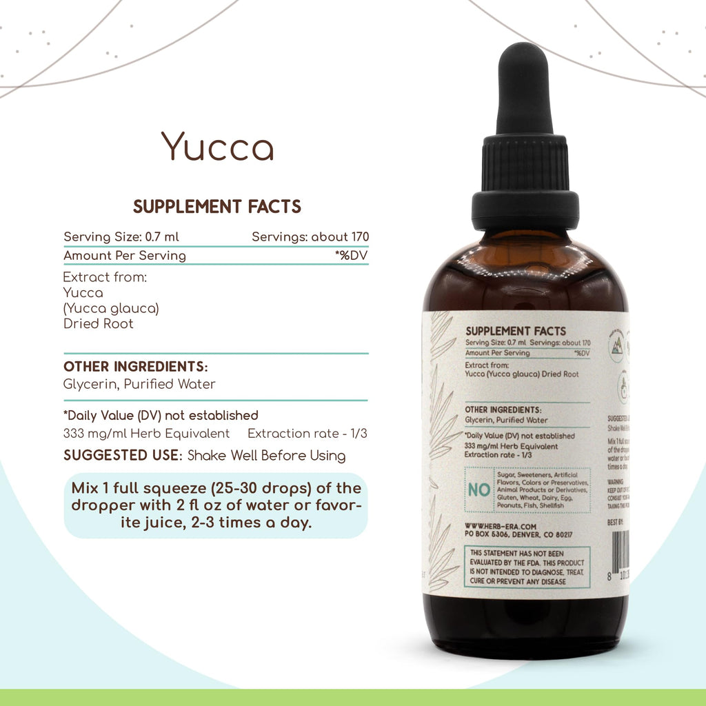 yucca drops for digestive health
