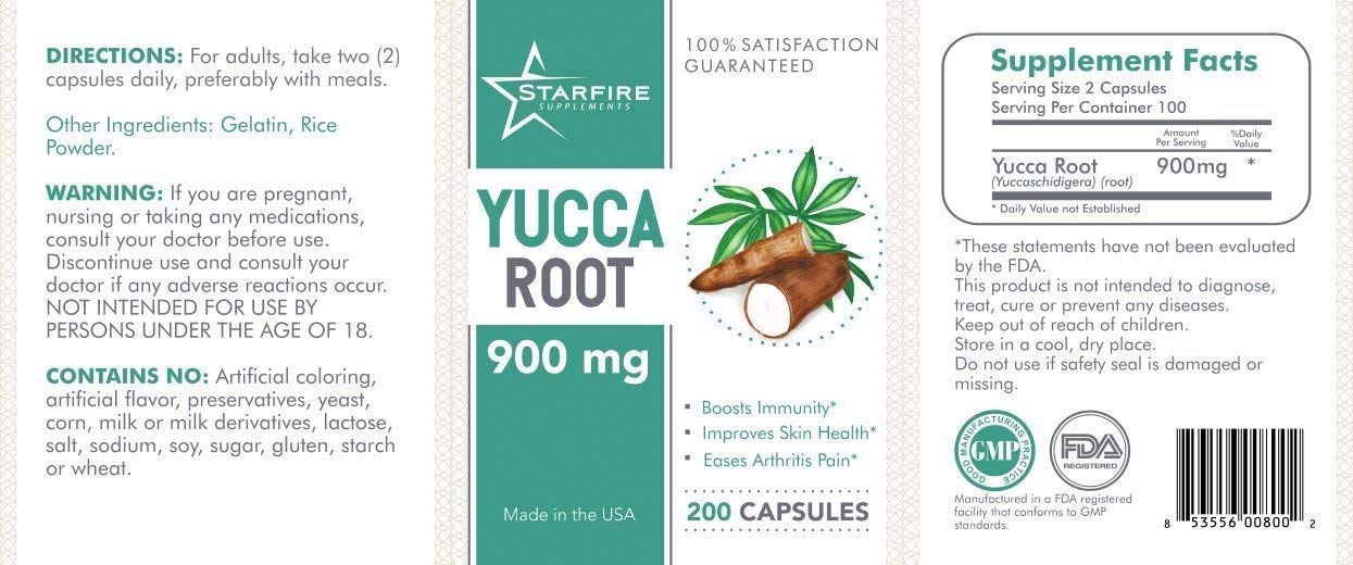yucca root for digestive support