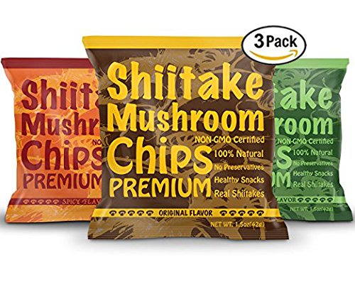 Yuguo Farms shiitake mushroom chips