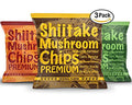 Yuguo Farms shiitake mushroom chips